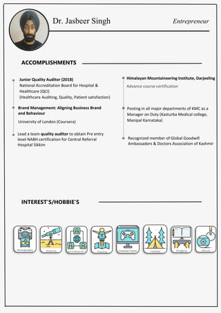 Dr. Jasbeer Singh Resume | PDF