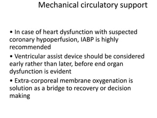 Dr jeevraj Low Cardiac Output In cardiac surgery | PPTX
