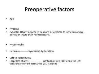 Dr jeevraj Low Cardiac Output In cardiac surgery | PPTX