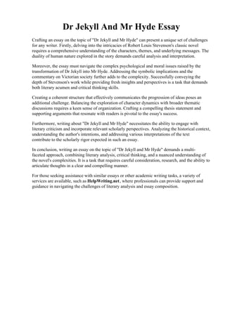 Dr Jekyll And Mr Hyde Essay.pdf
