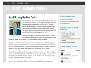 Dr. Jerry Hankins - Poetry Website - DrJerryHankins.org | PPTX