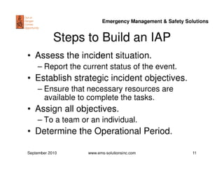 Incident Action Plans | PDF