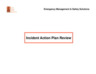 Incident Action Plans | PDF