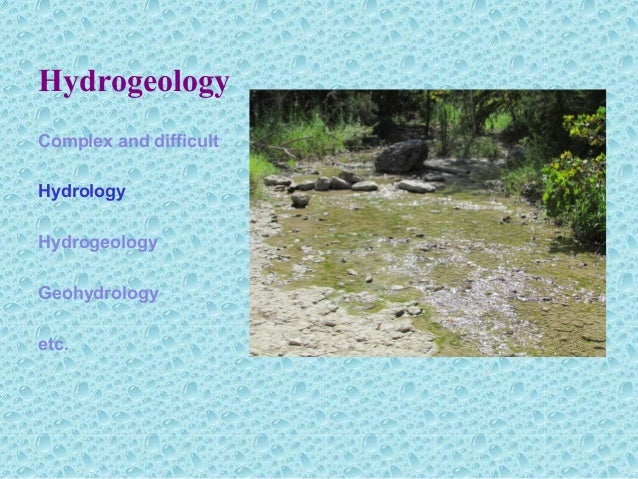 Hydrology 101 Fundamentals_Dr Joe Yelderman