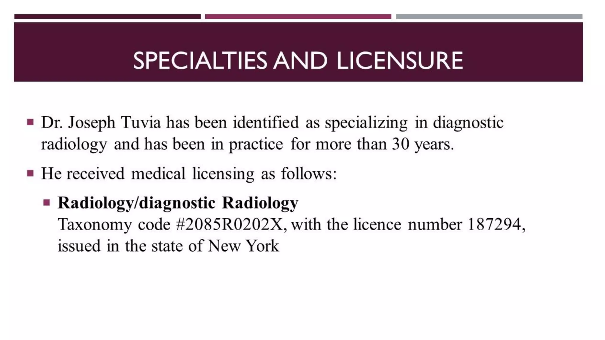 Dr Joseph Tuvia | PDF