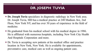 Dr Joseph Tuvia | PDF