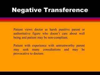 Drjunewilliamscolsma : Doctor-patient relationship and patient ...