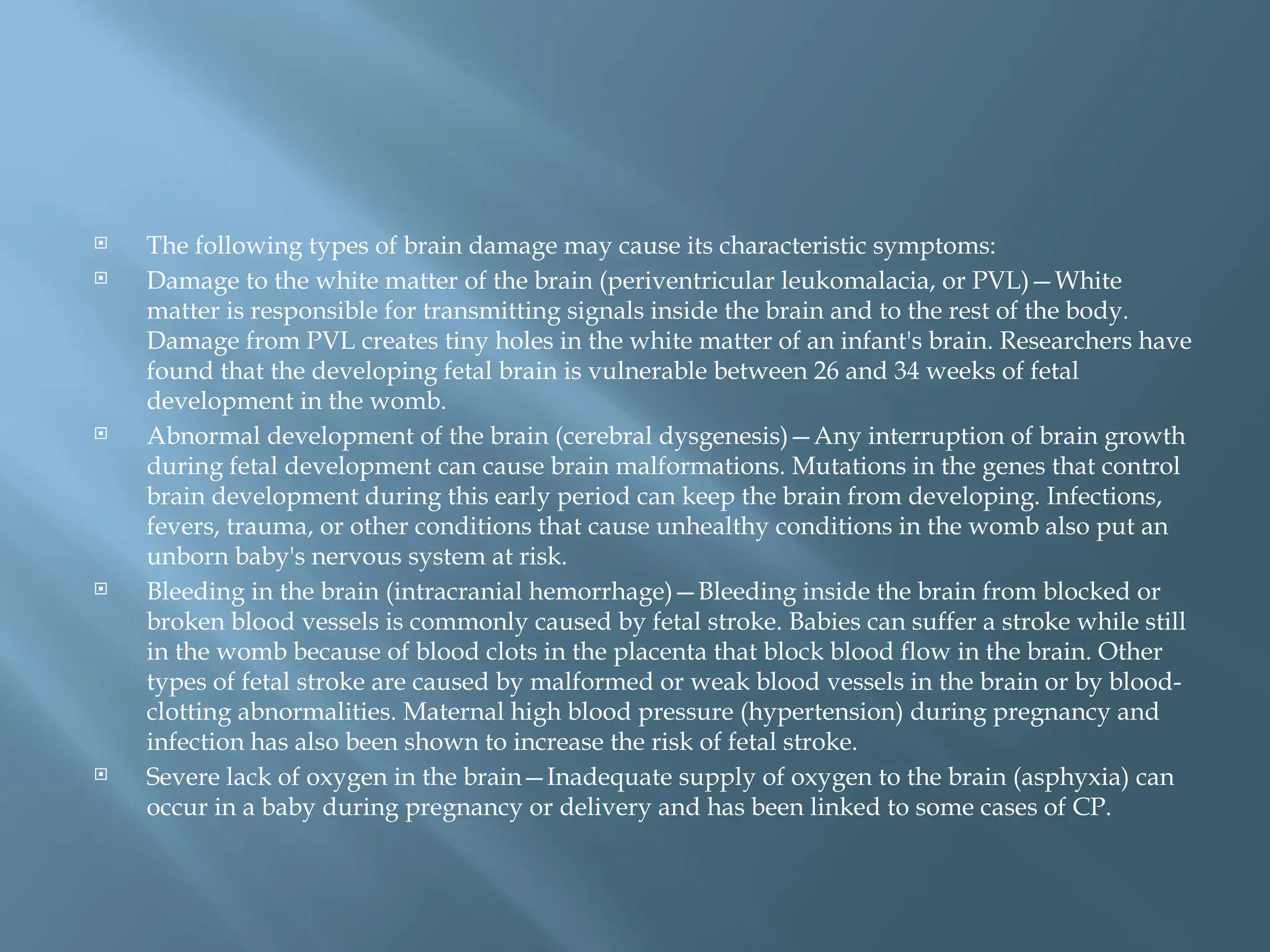 Cerebral palsy (CP) is a group of movement disorders | PPTX