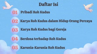Doktrin Roh Kudus | PDF