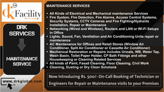 DRK Global - Facility Management Company Delhi NCR | PDF