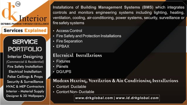 DRK Global - Interior Design Company Delhi - Noida | PPT