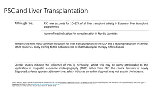 Primary Sclerosing Cholangitis (PSC) | PPTX