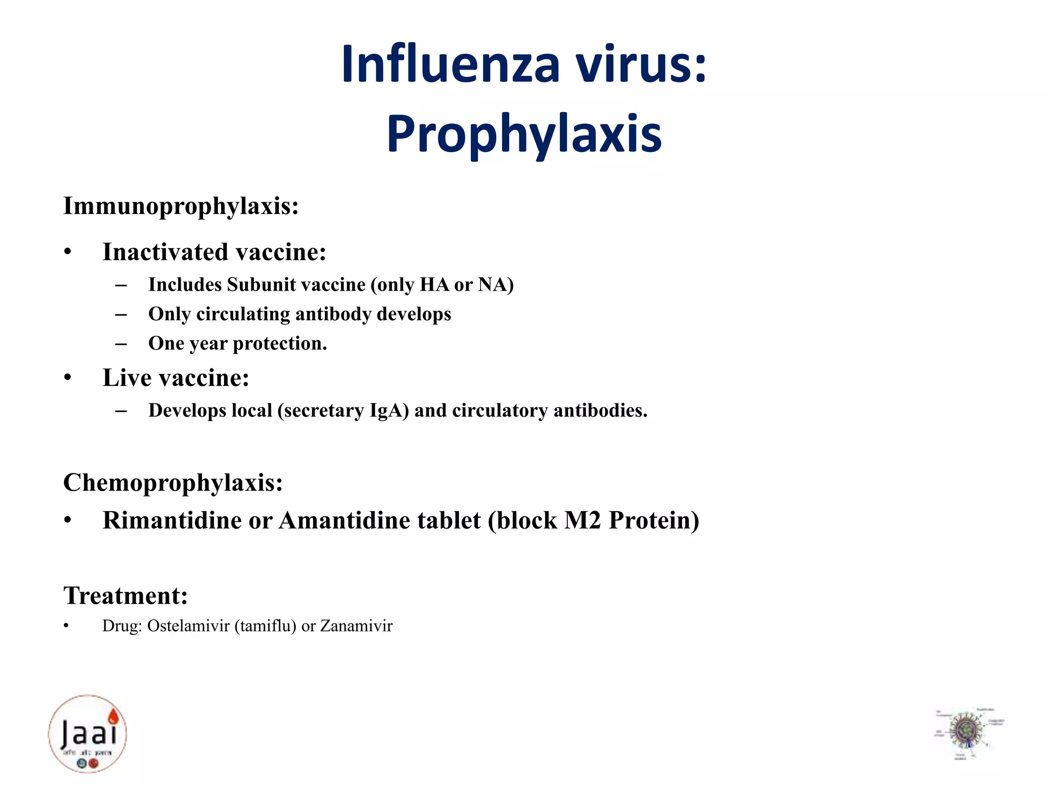 Orthomyxovirus: Dr Kamlesh Patel | PPTX | Cold and Flu | Diseases and Conditions
