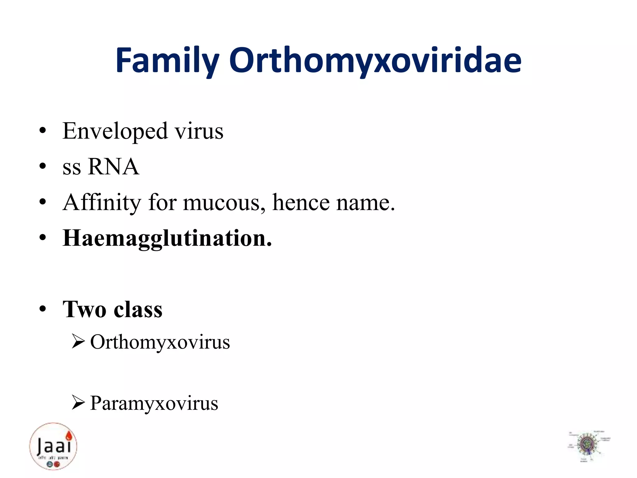 Orthomyxovirus: Dr Kamlesh Patel | PPTX | Cold and Flu | Diseases and Conditions
