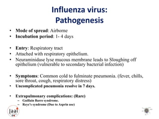 Orthomyxovirus: Dr Kamlesh Patel | PPTX | Cold and Flu | Diseases and Conditions