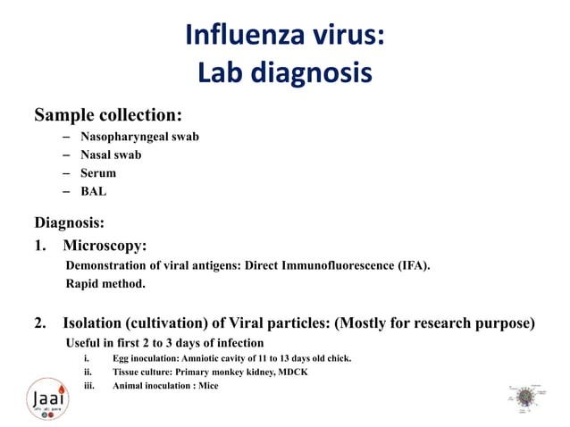 Orthomyxovirus: Dr Kamlesh Patel | PPTX | Cold and Flu | Diseases and Conditions