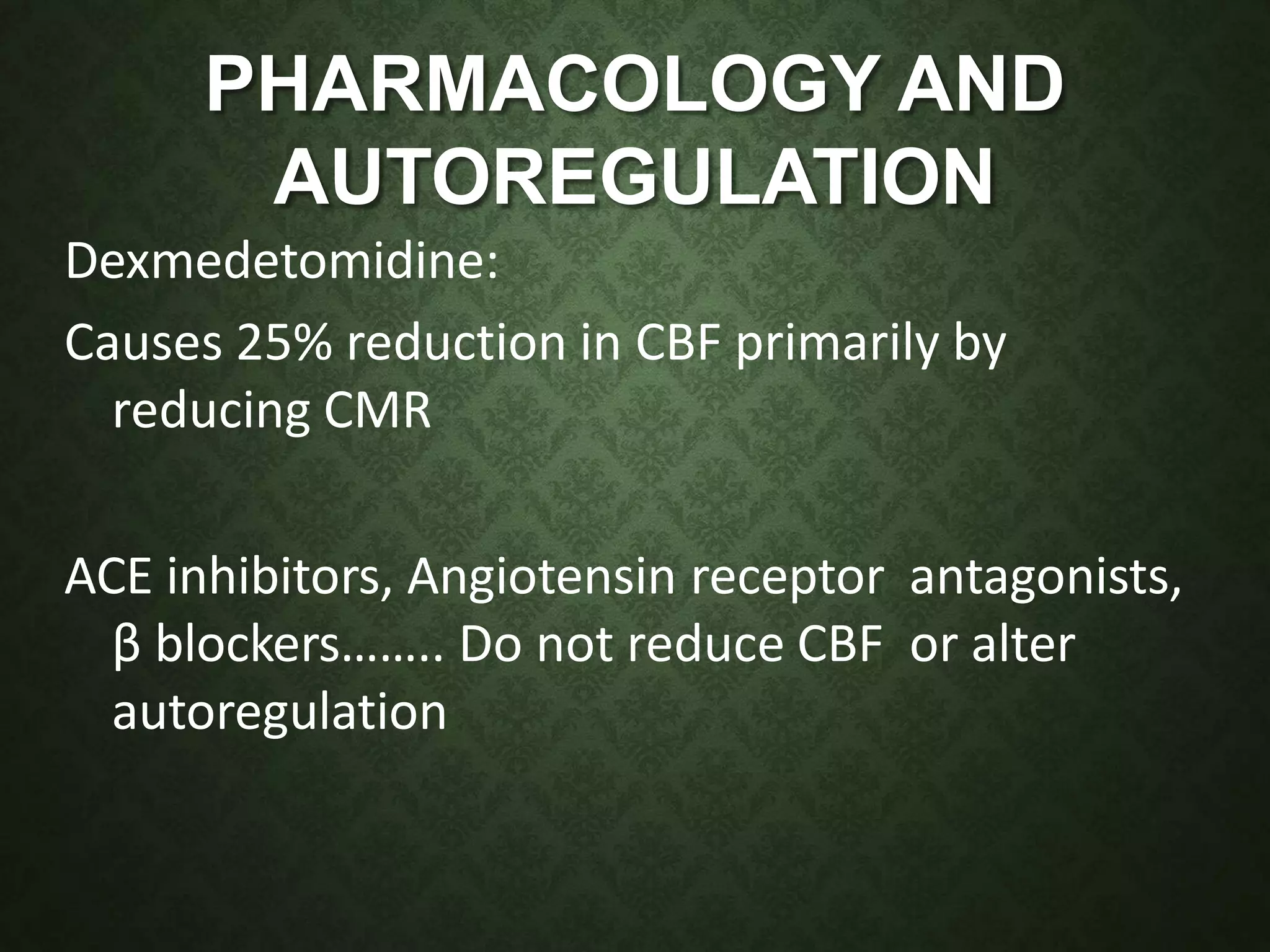 Cerebral Blood Flow and its Regulation | PPTX