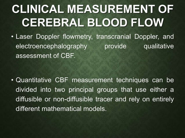 Cerebral Blood Flow and its Regulation | PPTX | Brain and Nervous ...