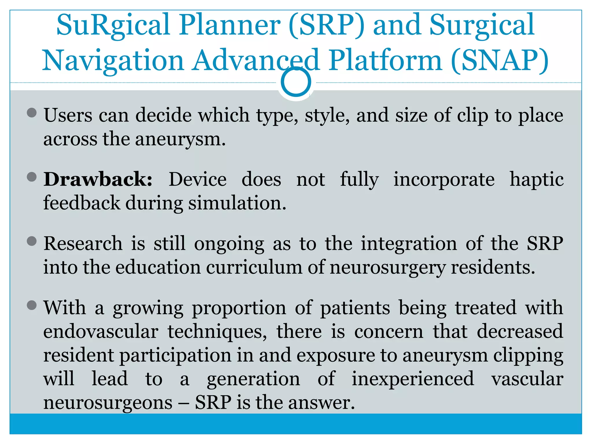 Robotics and simulation in neurosurgery | PPT