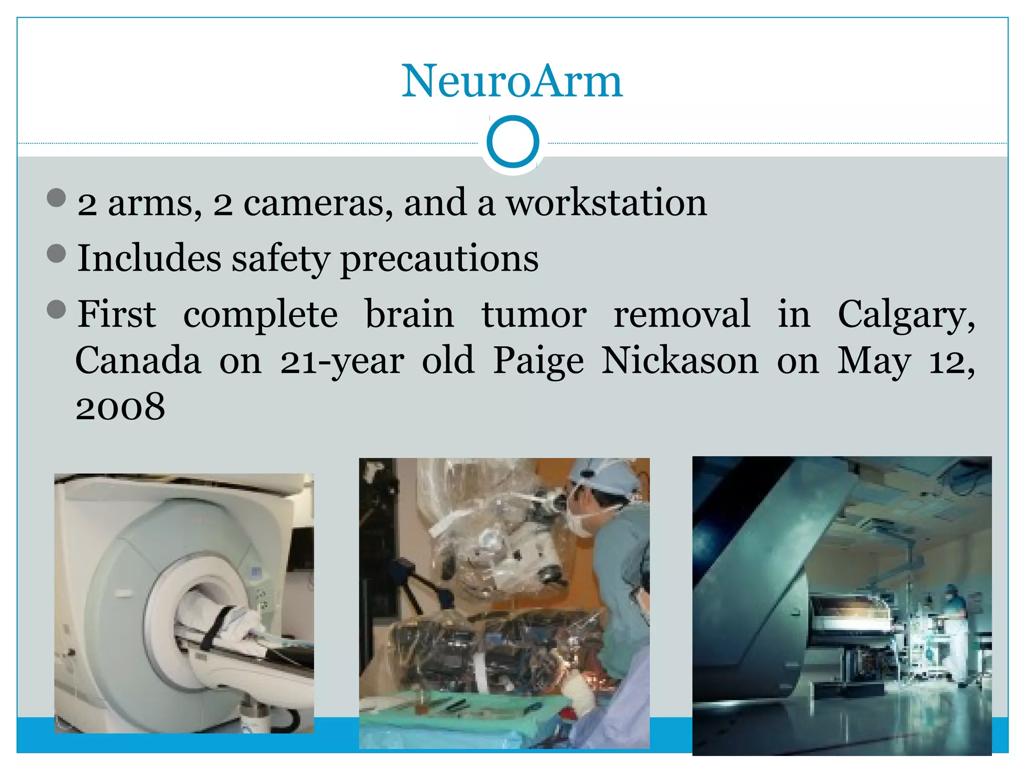 Robotics and simulation in neurosurgery | PPT | Brain and Nervous System Disorders | Diseases ...