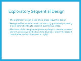 Mixed Method Research Methodology | PPTX
