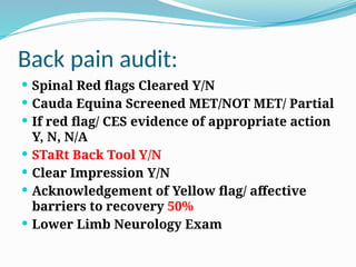 Dr Khaled Afifi NICE low back pain..pptx