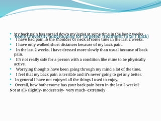 Dr Khaled Afifi NICE low back pain..pptx