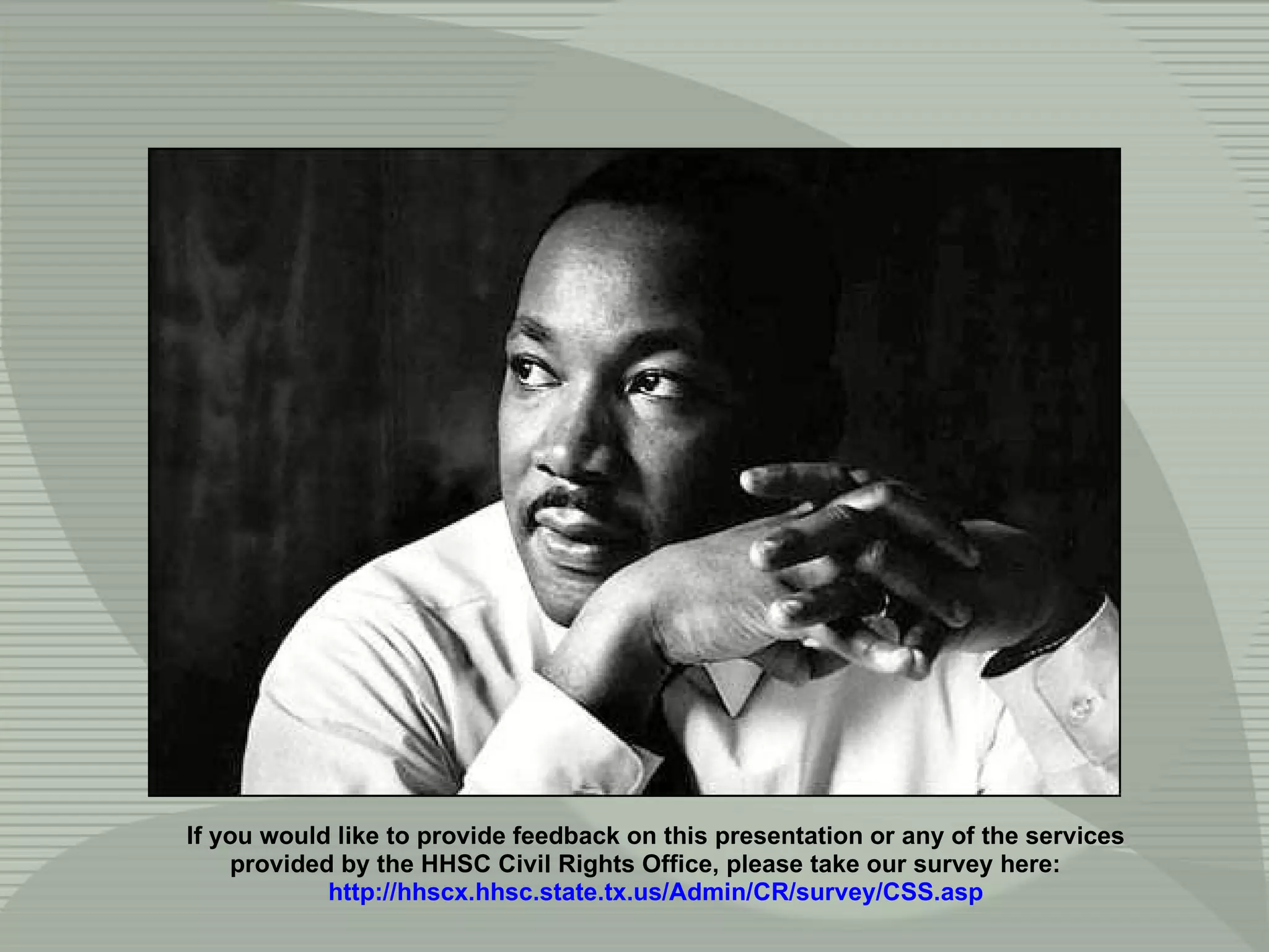 Dr. Martin Luther King, Jr. | PPT