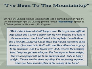 Dr. Martin Luther King, Jr. | PPT