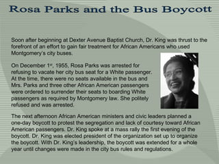 Dr. Martin Luther King, Jr. | PPT