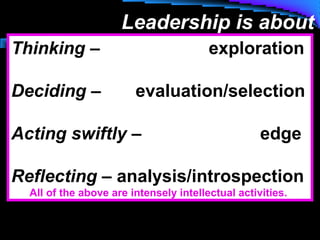 Cutting Edge Leadership | PPT