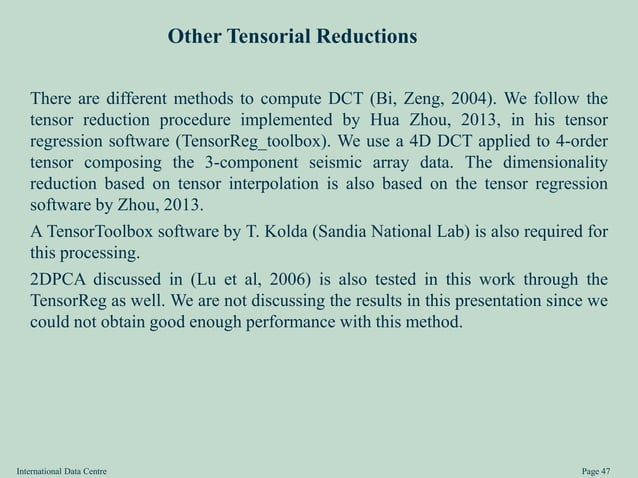 Multivariate dimensionality reduction in cross-correlation analysis | PPT