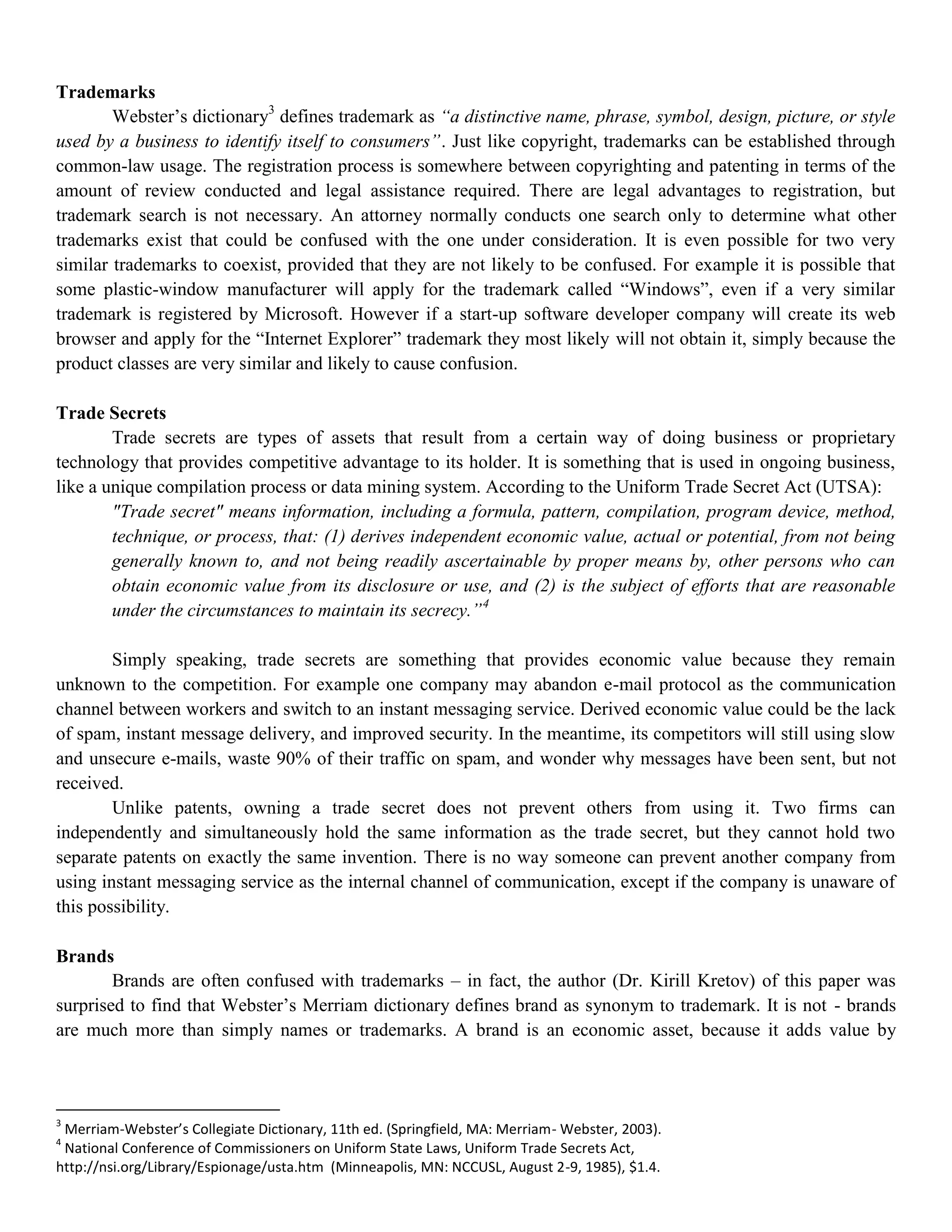 Dr. Kretov Kirill - Basic classification of corporate assets. Introduction to Various types of ...