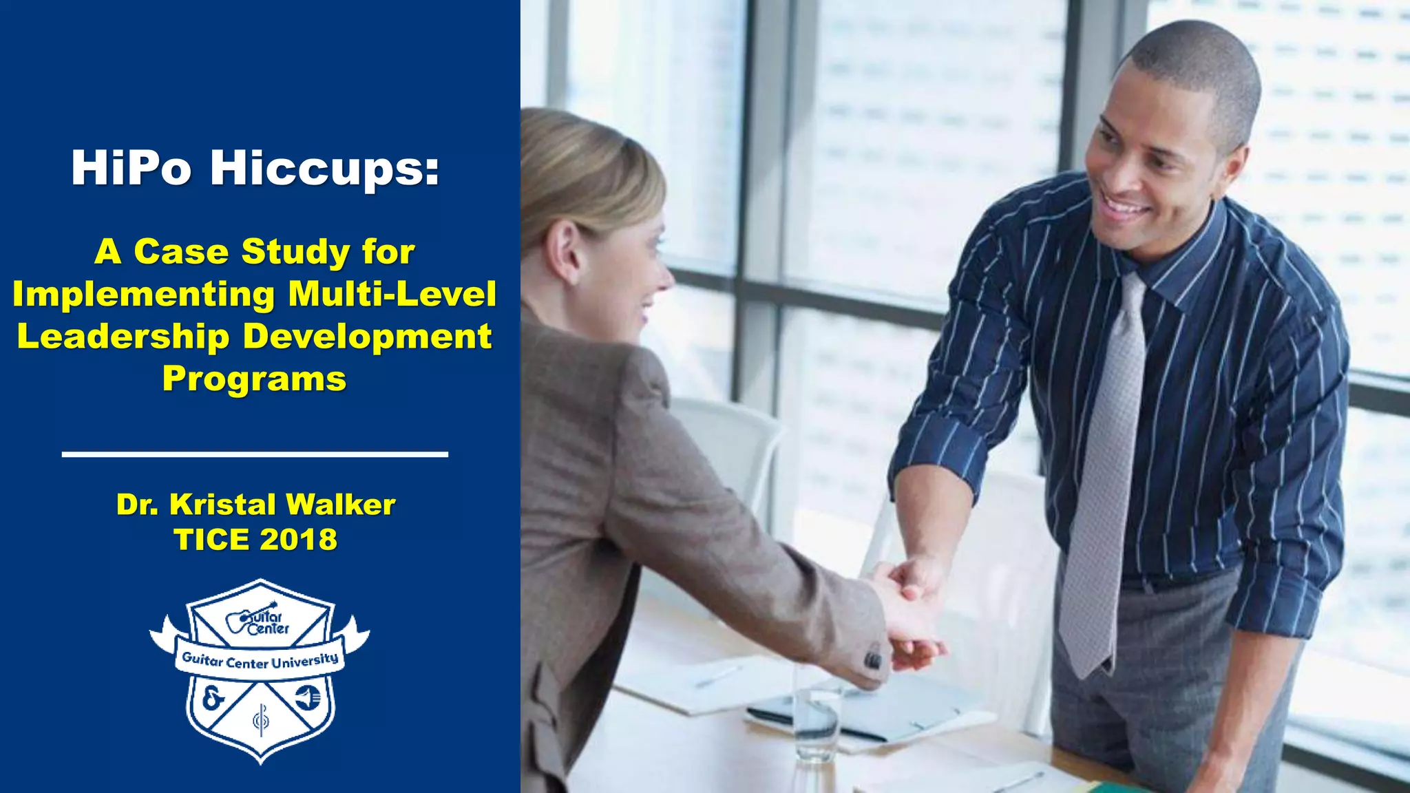 HiPo Hiccups: A Case Study of Implementing Multilevel Leadership ...