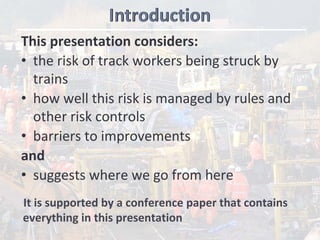 Do Rules Keep Track Workers Safe | PDF