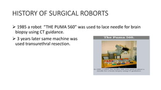 Robotic Surgery | PPTX