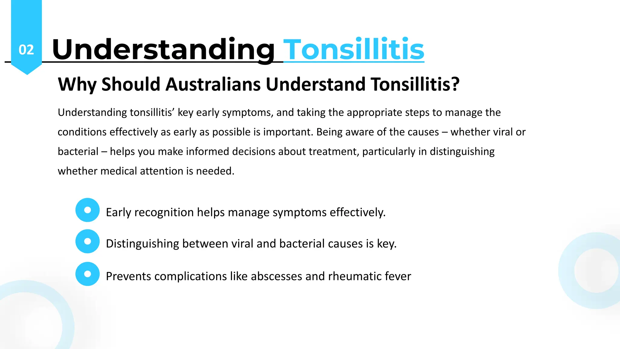 Understanding Tonsillitis by Dr. Brett Leavers | PDF