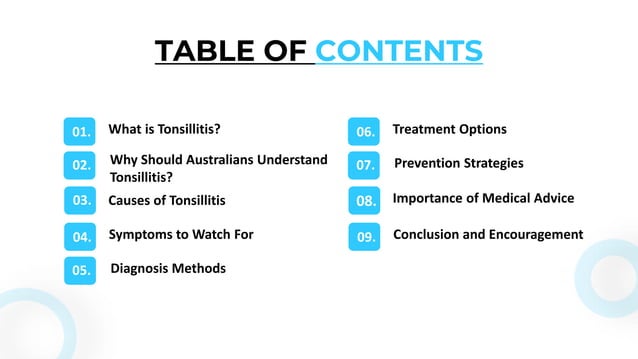 Understanding Tonsillitis by Dr. Brett Leavers | PPT