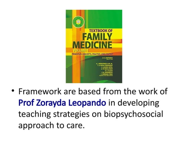 Dr Leopando PFC Matrix Family Medicine Health | PPTX