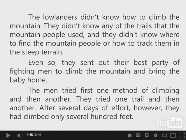 Developmental Reading Lesson 5 Narrative Structures | PPT