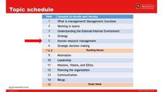 Comprehensive Introduction to Management and Human Resource Management ...