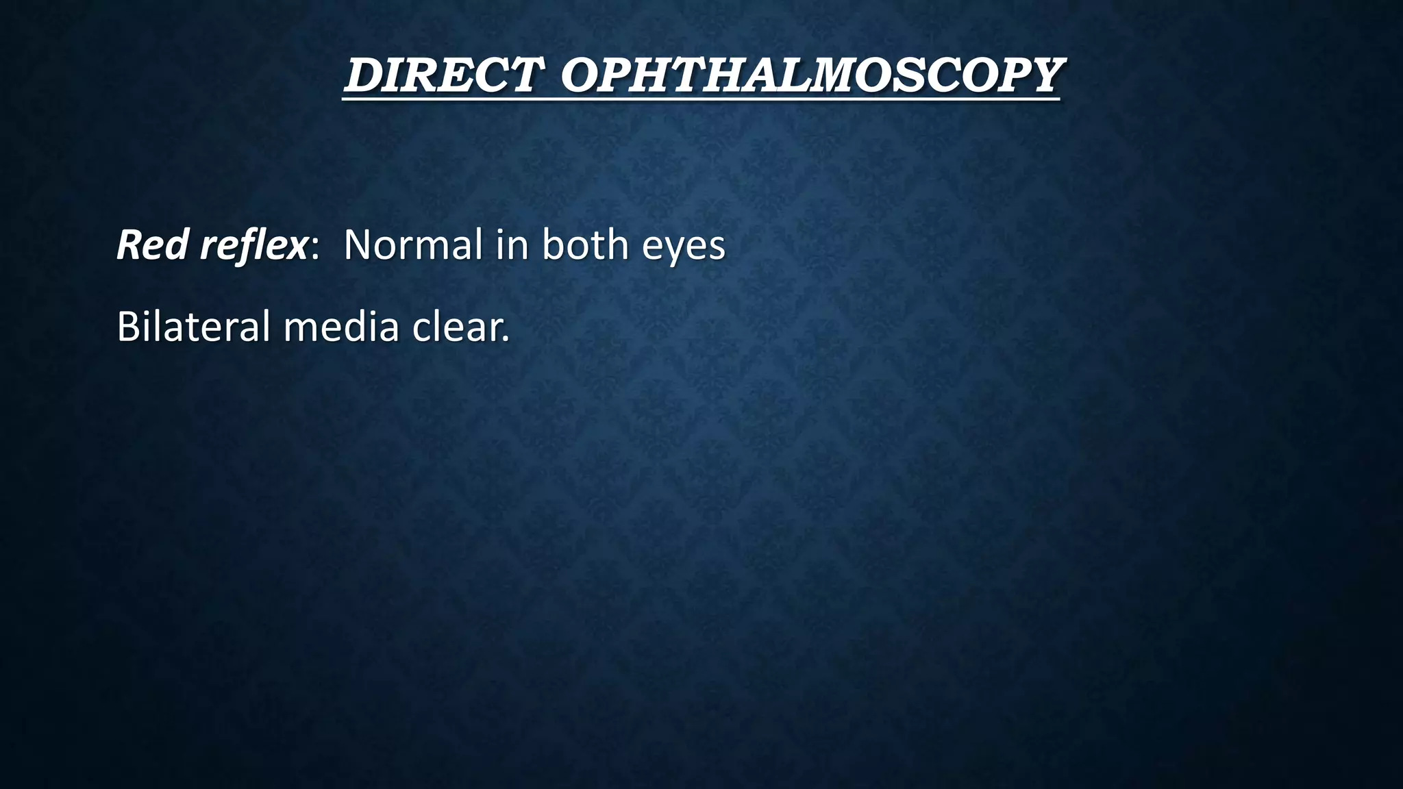Diabetic Retinopathy - Long Case Presentation by Dr. Muhammad Zeeshan ...