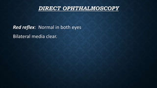 Diabetic Retinopathy - Long Case Presentation by Dr. Muhammad Zeeshan ...
