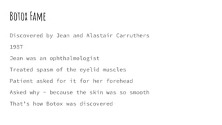 Dr Luke Gordon - Botox Wonderdrug | PPT