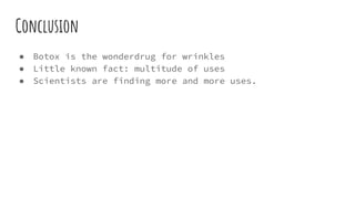 Dr Luke Gordon - Botox Wonderdrug | PDF