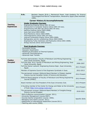 Dr m.a. sharaf cv clear | PDF