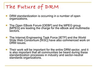 Digital Rights Management | PPT