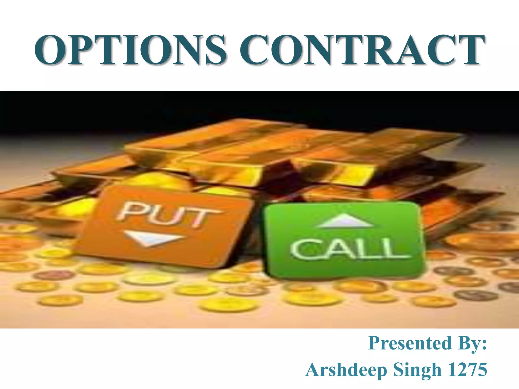Options Contract | PPTX