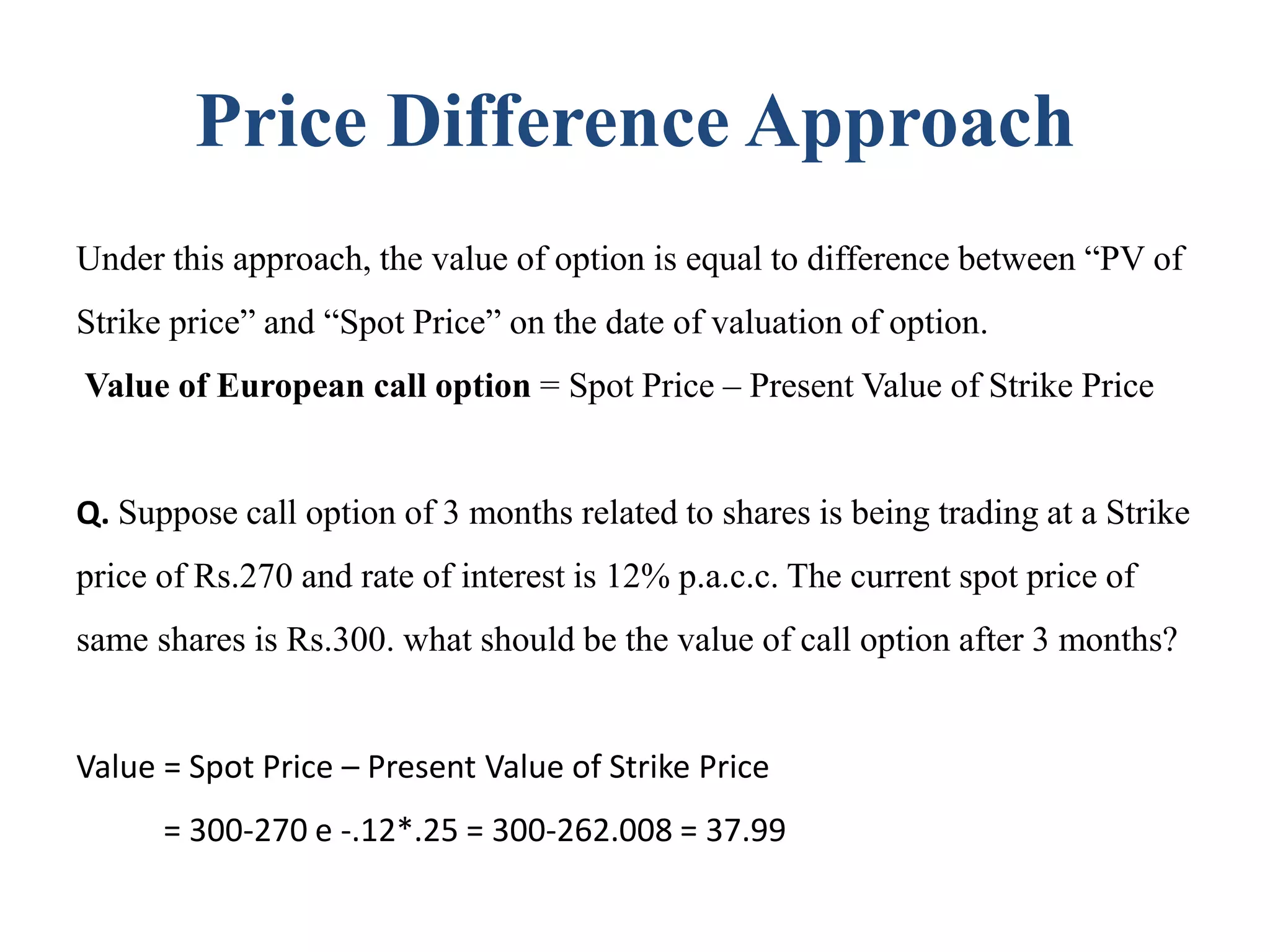 Options Contract | PPTX