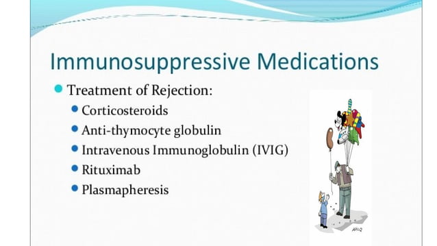Antirejection medication | PDF